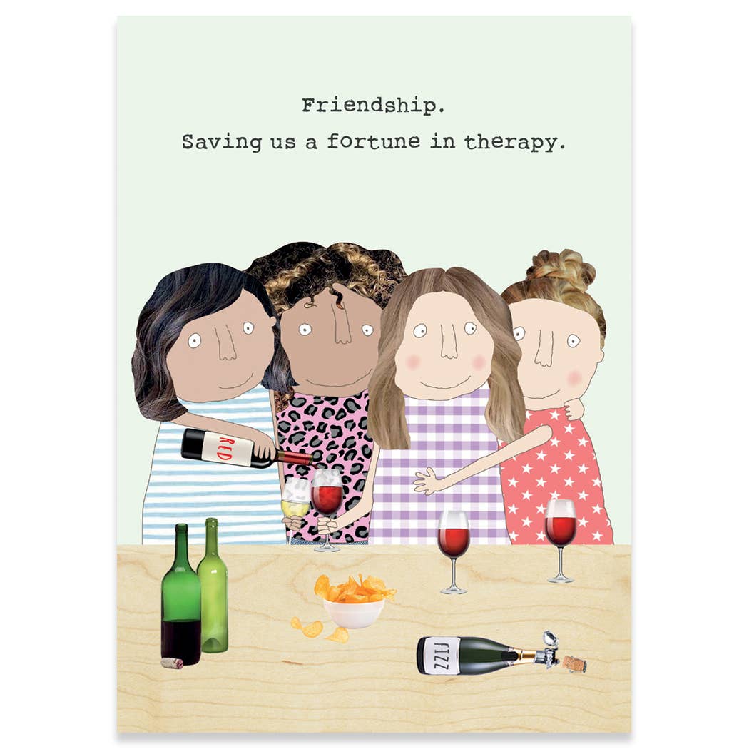 Calypso Cards Inc. - THERAPY|ROSIE MADE A THING FRIENDSHIP CARD ...