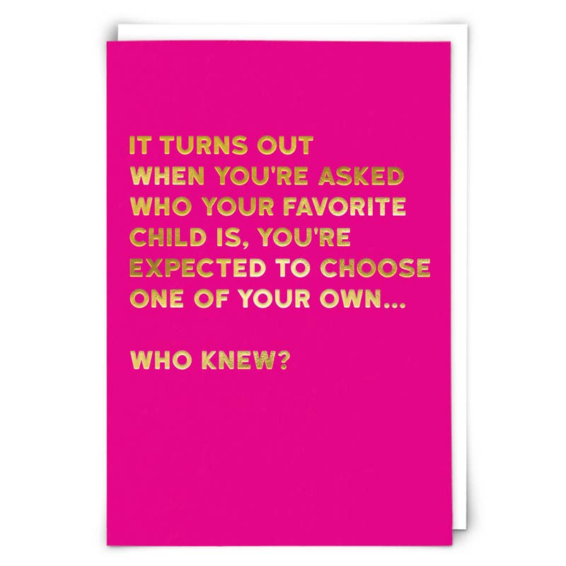 Redback Cards - Turns Out Greeting Card – Necessary Secret